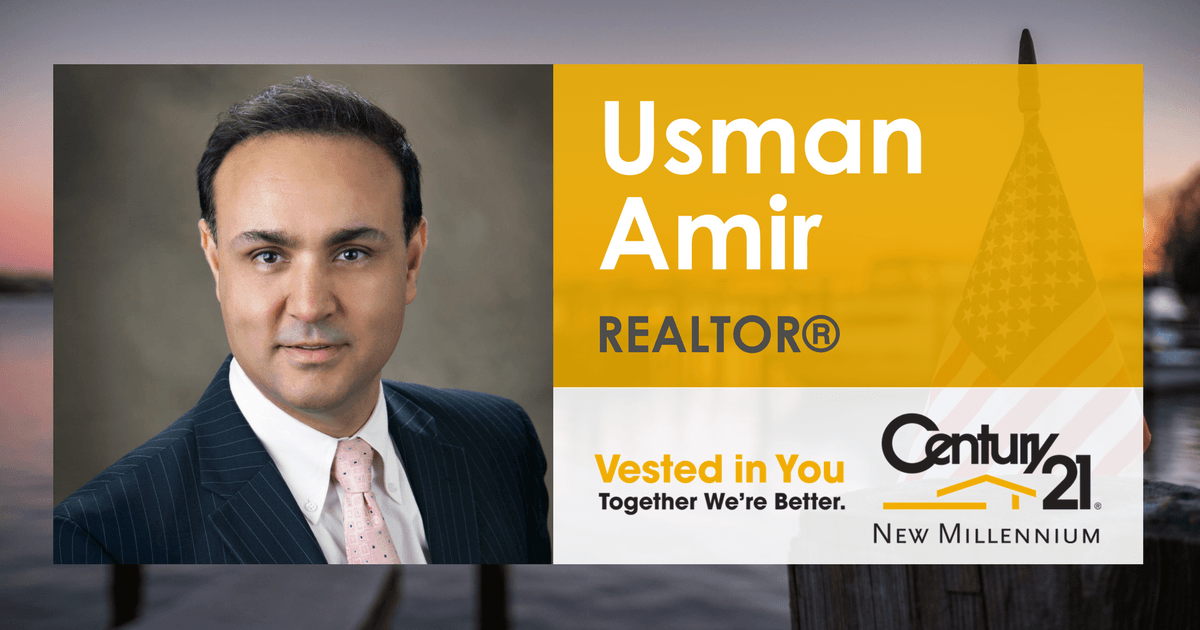 Usman Amir | REALTOR, CENTURY 21 New Millennium